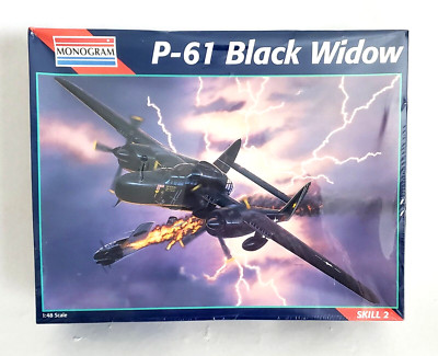 Monogram P-61 Black Widow 1:48 Scale Model Kit # 7546 | eBay
