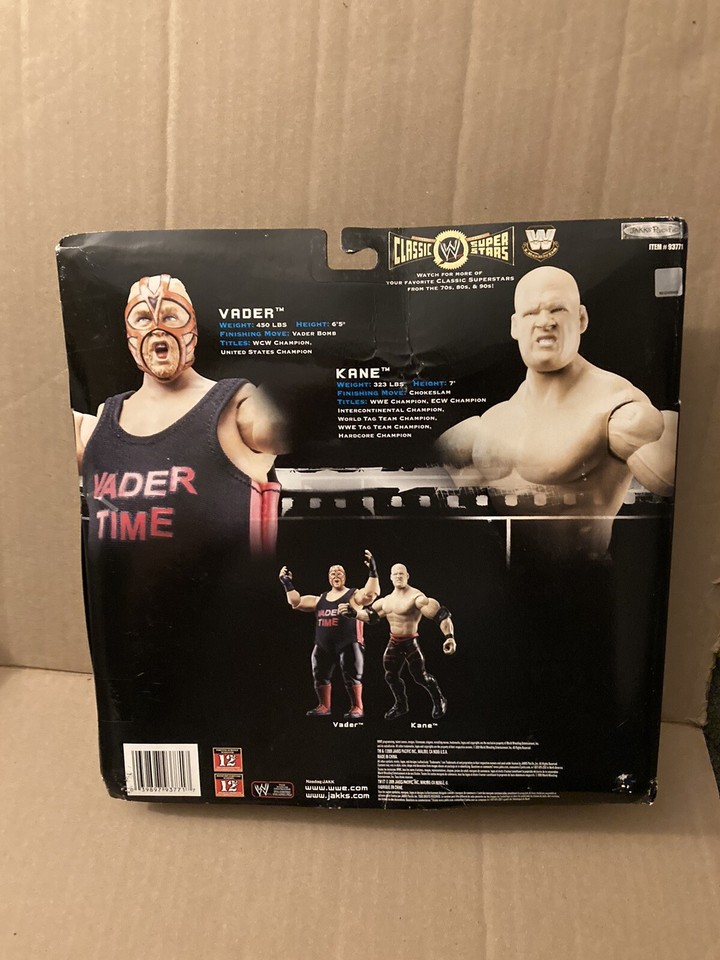 Kane and Vader Limited Edition Two Pack WWE WWF Classic Superstars ...