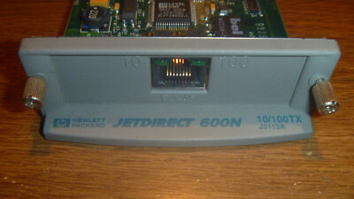 HP 600N EIO JETDIRECT 10/100TX NETWORK CARD PRINT SERVER | eBay