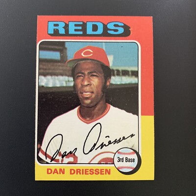 1975 Topps 133 Dan Driessen Reds | eBay