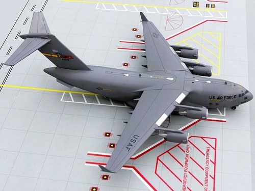 Gemini Jets G2AFO197 USAF Boeing C-17 March AFB Reagan 55145 Diecast 1/ ...