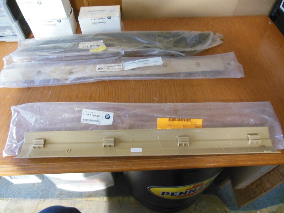 2004-2010 BMW 5 Series L Or R Sill Plate/Cover | 51477069515 | Genuine ...