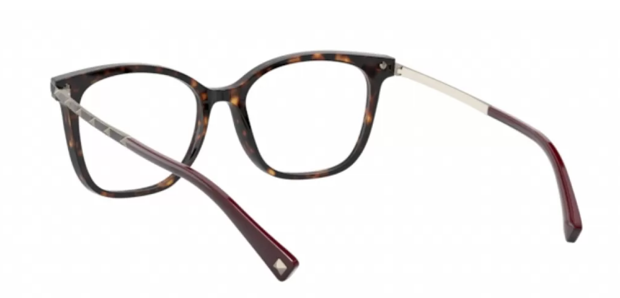 Authentic Valentino Eyeglasses VA 3048 -5002 Havana w/Demo Lens 53mm ...
