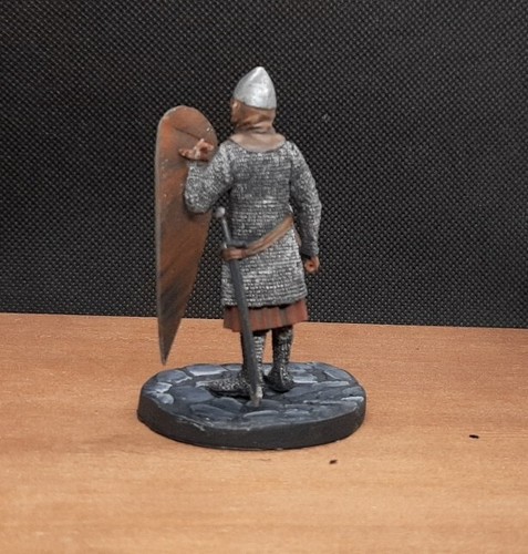 54mm PAINTED Miniature Knight XII century | eBay