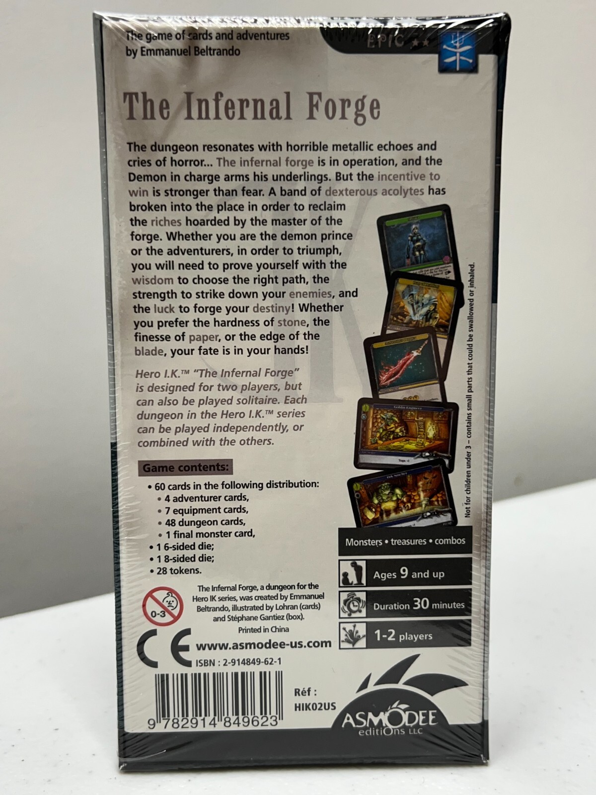 Hero: Immortal King: The Infernal Forge NEW SEALED 9782914849623| eBay