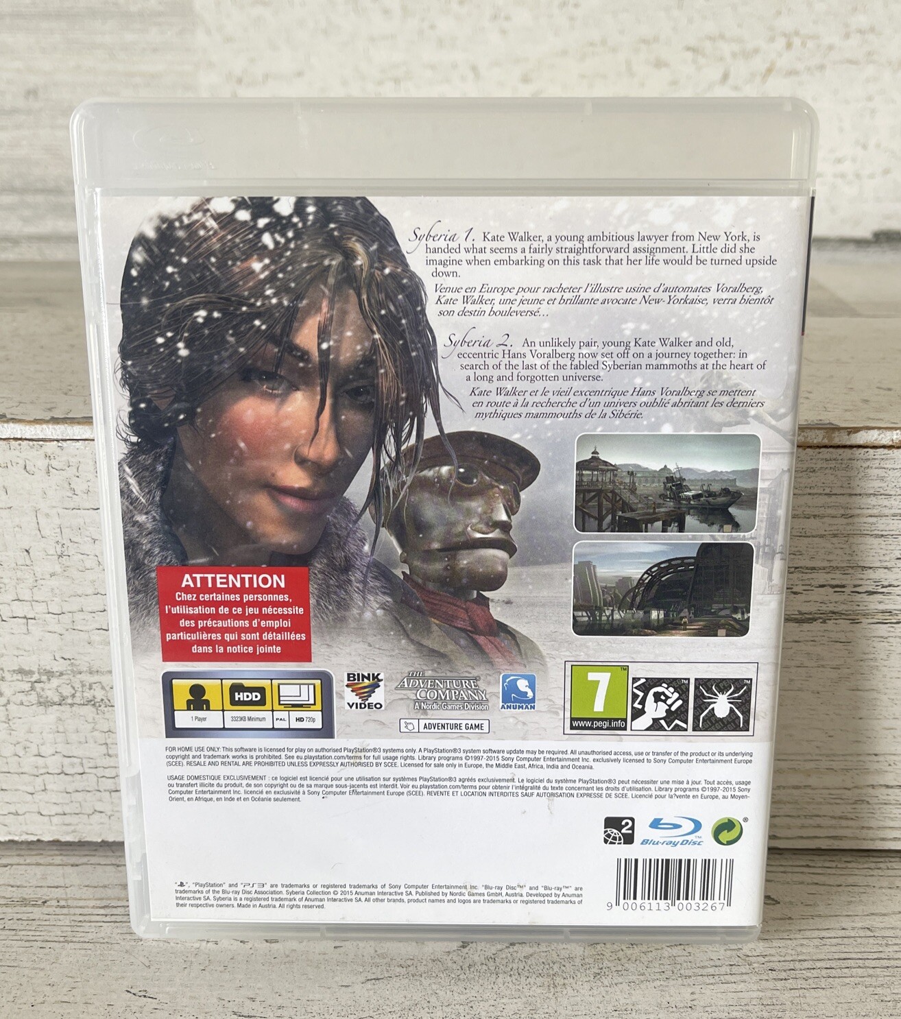 Syberia Collection VERY RARE *Tested Playstation 3 | eBay