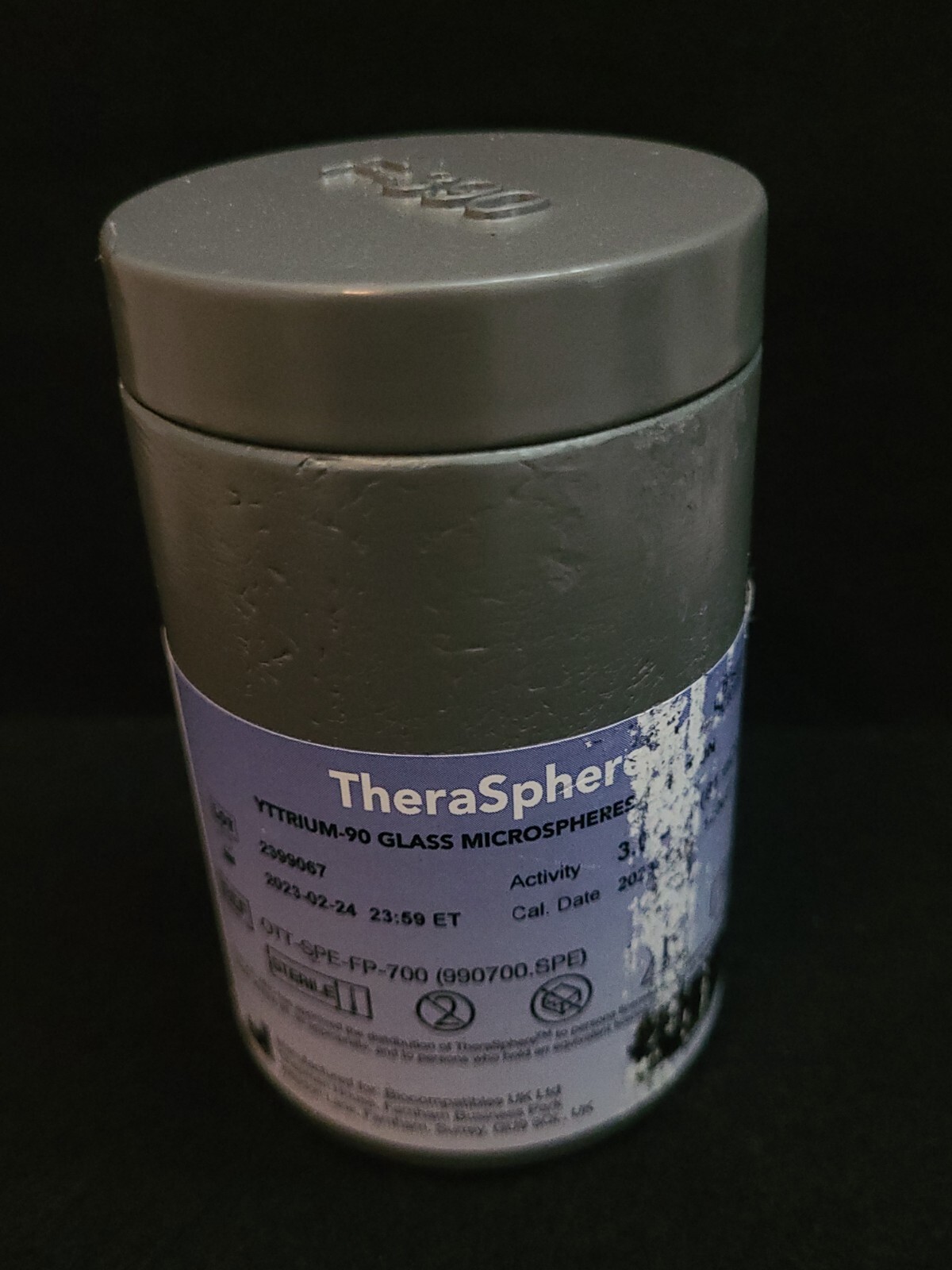 Thick-walled Lead Pig for Shielding of Radioactive Source Materials | eBay