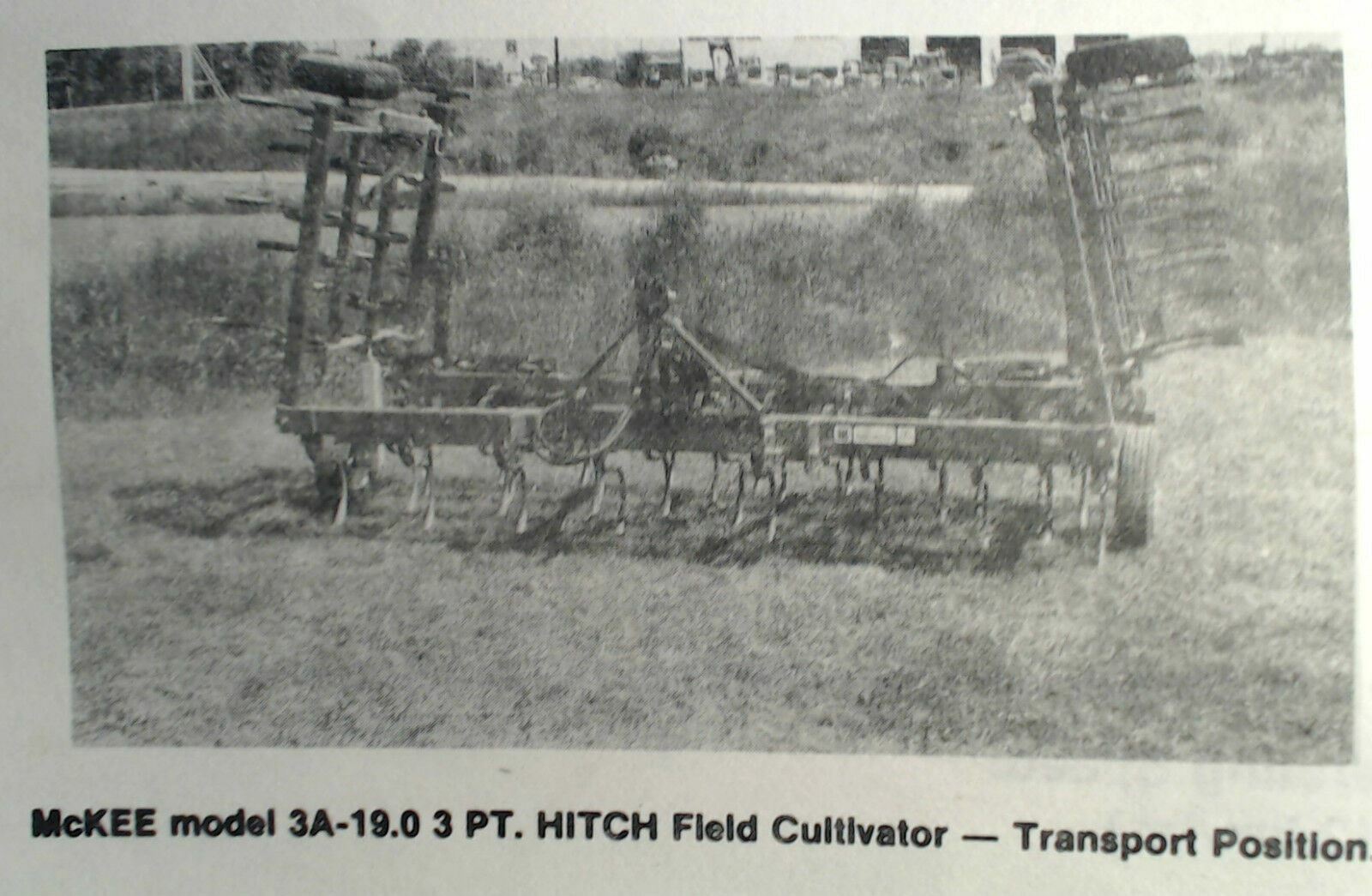 McKee 3 Point Hitch Multi-Purpose Spring Tooth Field Cultivator Base 3A ...