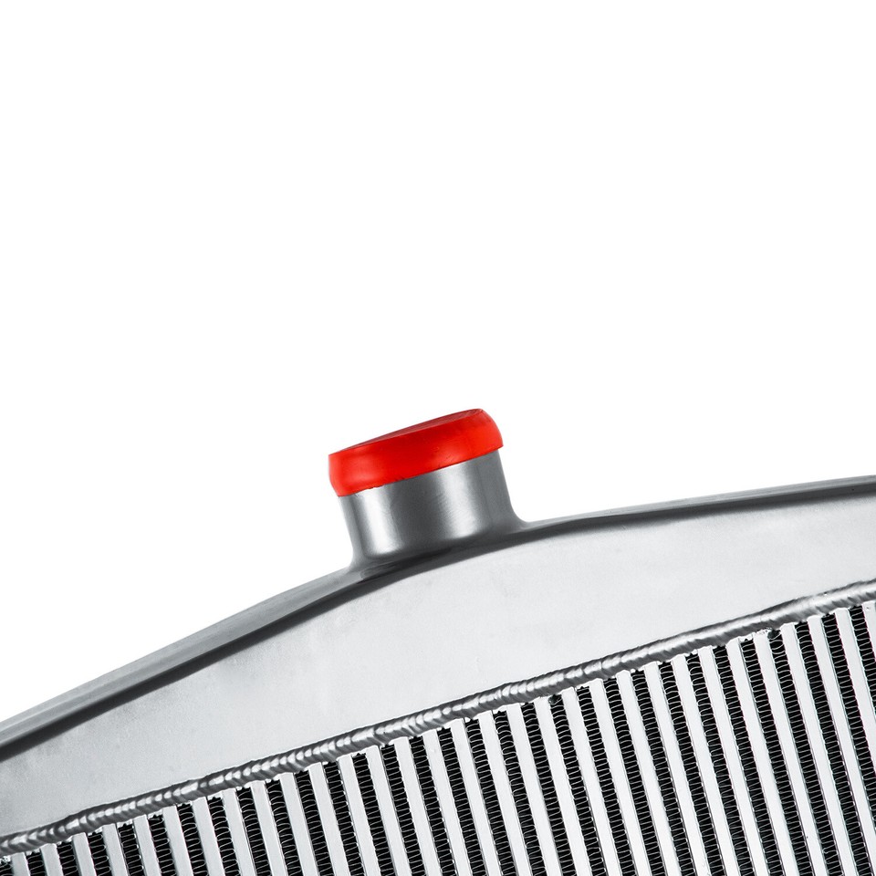 Twin Turbo Intercooler Dual 2.5 Inlet 3" Center Outlet 2-In-1-Out 24 ...