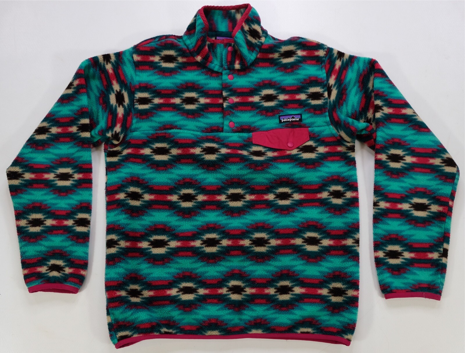 Rare VTG PATAGONIA Aztec Navajo Striped All Over Prin… - Gem