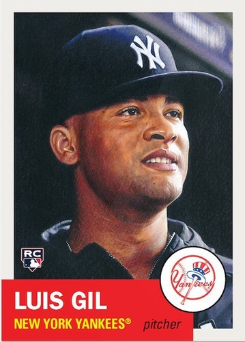 2022 TOPPS MLB LIVING SET #499 LUIS GIL - YANKEES ROOKIE CARD RC | eBay