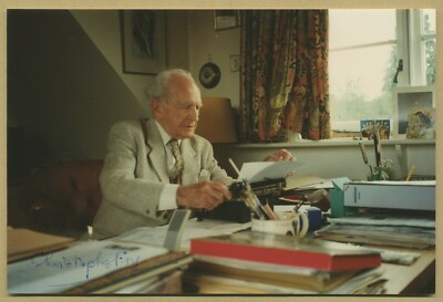 Christopher Fry (1907-2005) - British playwright - Rare signed original ...