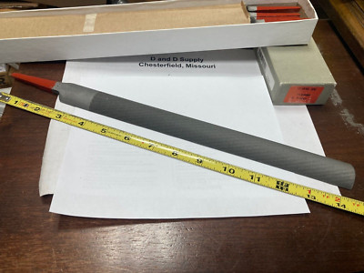 Simonds 73324000, Half Round, American-Pattern Double Cut, 12" File ...