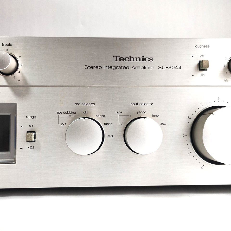 Technics SU-8044 Stereo Integrated Amplifier Vintage Matsushita ...