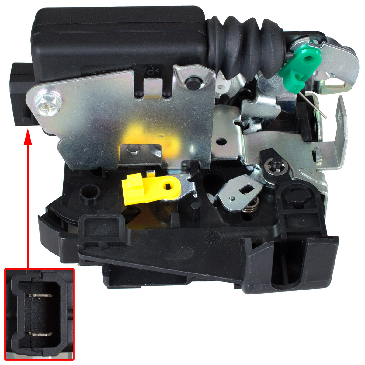 For Dacia Duster Logan Sandero Door Lock Actuator Front Left 2PIN ...