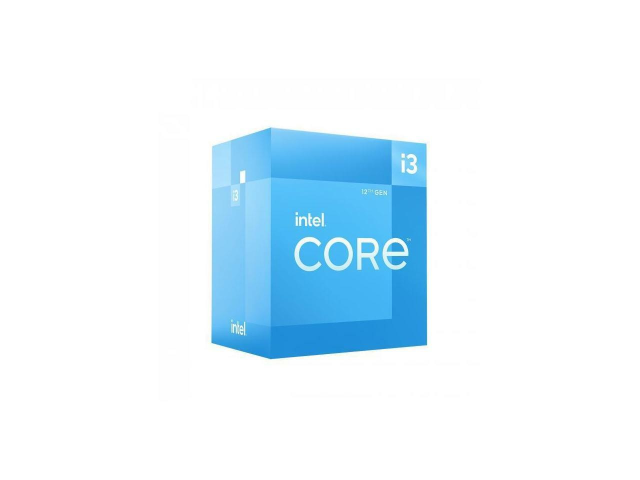 Intel Core i3-12100 - Core i3 12th Gen Alder Lake Quad-Core 3.3 GHz LGA ...