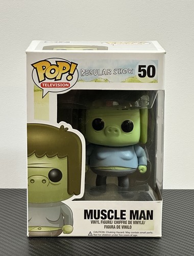 Funko Pop! Regular Show Muscle Man #50 Vinyl Figure Television Cartoon ...