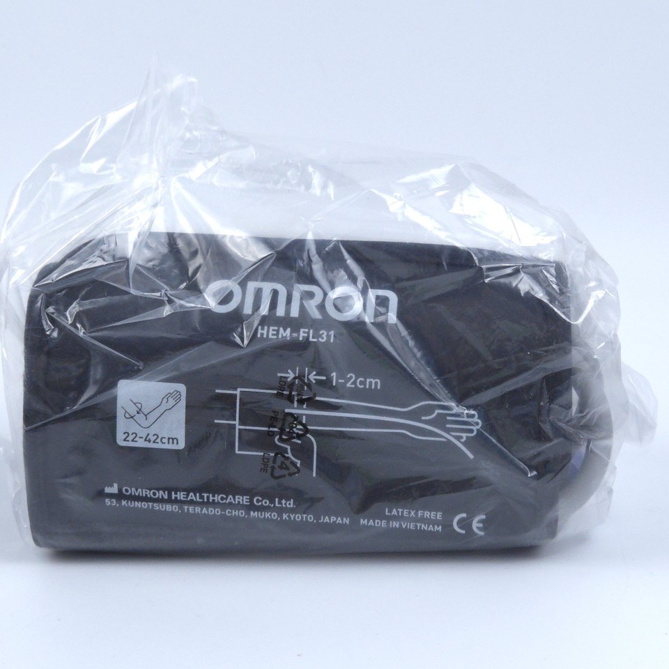 Omron HEM-FL31-B Easy-Wrap ComFit Cuff (9"-17") for BP5250, BP7350 ...