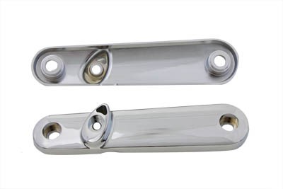Chrome Turn Signal Bracket Set fits Harley Davidson | eBay