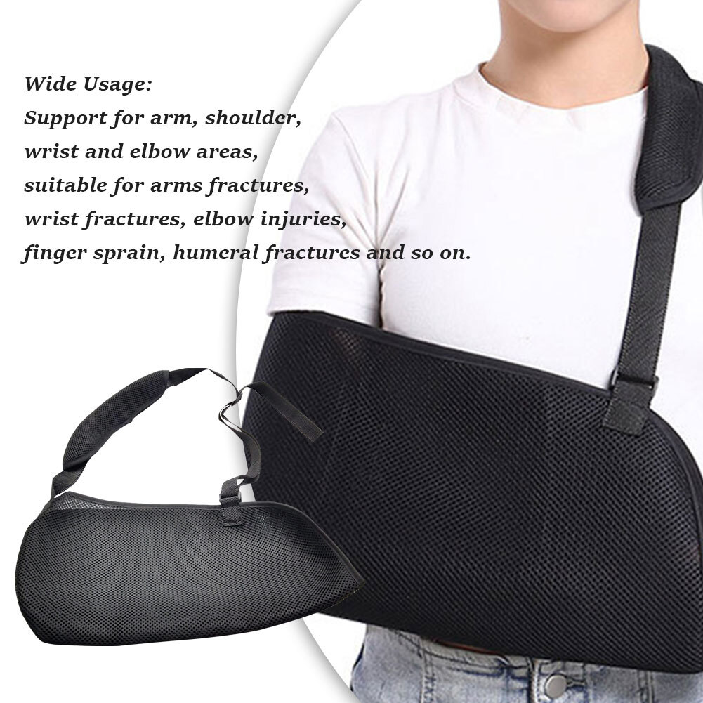 Arm Sling Broken Wrist Shoulder Injury Lightweight Adjustable Strap ...