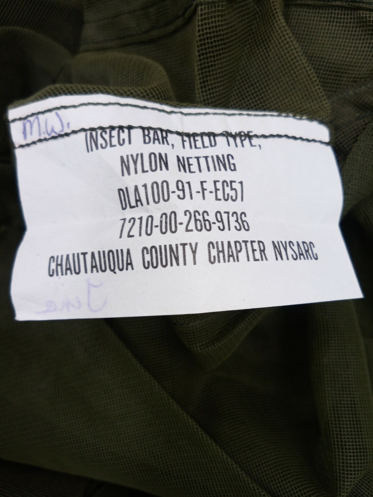 Large US Military Insect Bar Mosquito Net Netting Cot Army USMC Tent | eBay