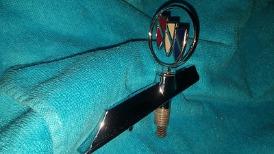 NOS GM 86-89 Buick Century hood ornament emblem front end grille header ...