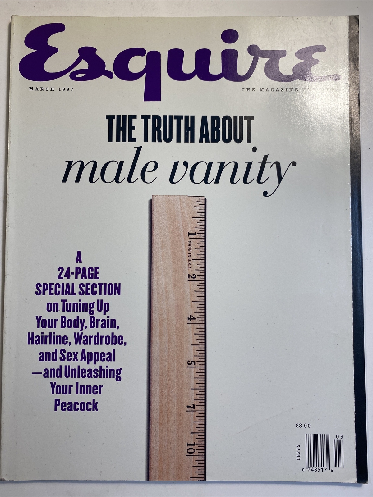 Esquire Mag March 1997 - Michael Solomon, Rick Telander Richard Petty ...