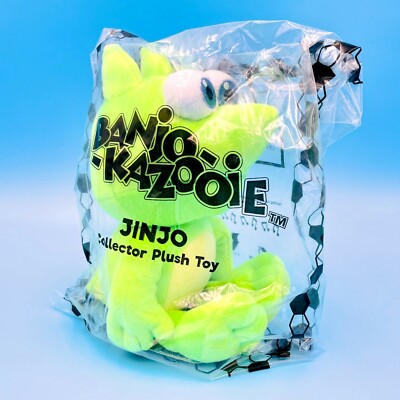 Banjo-Kazooie Green Jinjo Plush 6" Official Collector Toy Plushie ...