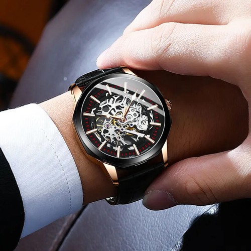 Watch Business Men's Automatic Waterproof Mechanical Watch | eBay