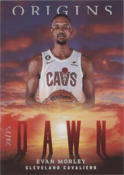 2022-23 Panini Origins - Dawn Evan Mobley #1 Red /75 for sale online | eBay