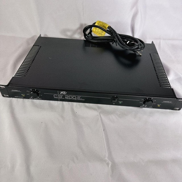 Peavey CS200X Professional Stereo Power Amplifier Amp for sale online ...