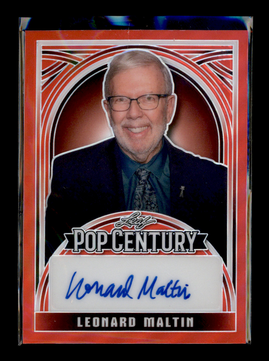 Leonard Maltin 2024 Leaf Metal Pop Century #BA-LM1 Base Autographs ...