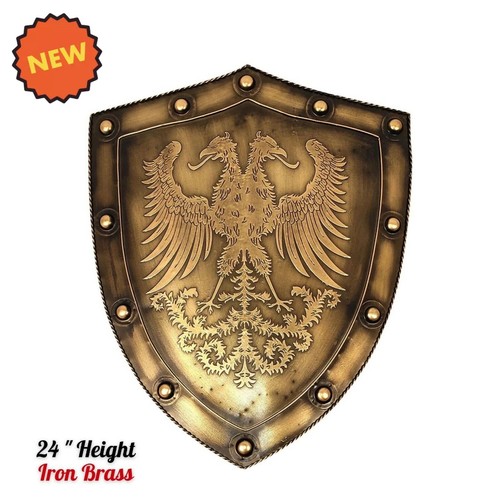 Medieval Holy Roman Empire Display Shield Hand Crafted Iron Decor Wall ...