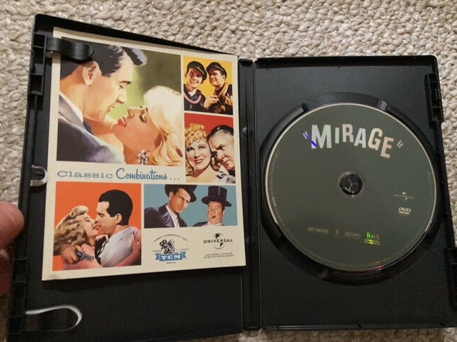 MIRAGE 1965/2011 DVD Gregory Peck Diane Baker WIDESCREEN EDWARD ...