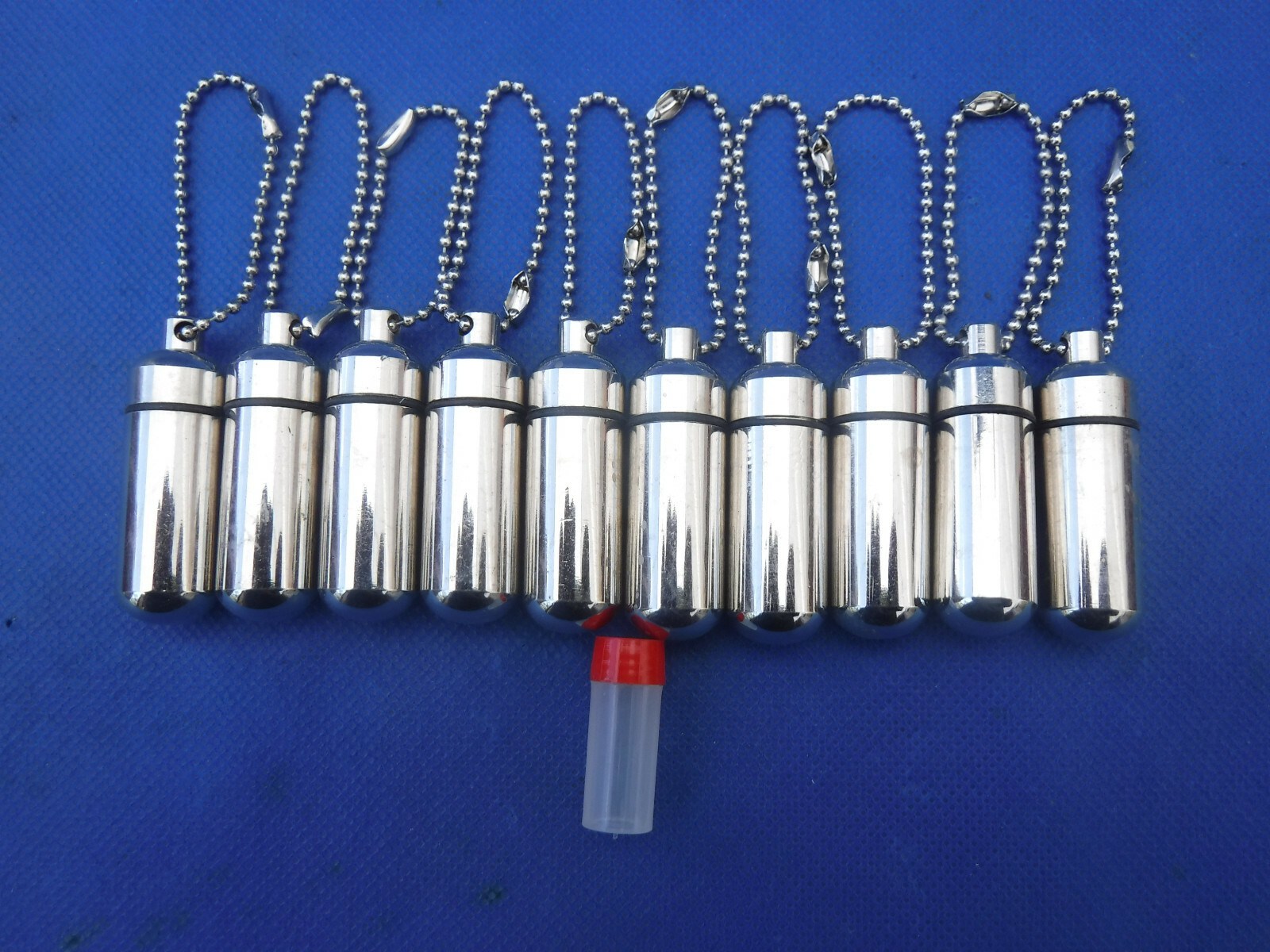 10 Micro Caches Geocache Geocaching Bison Tubes Tube W/FREE LOGS! Best ...