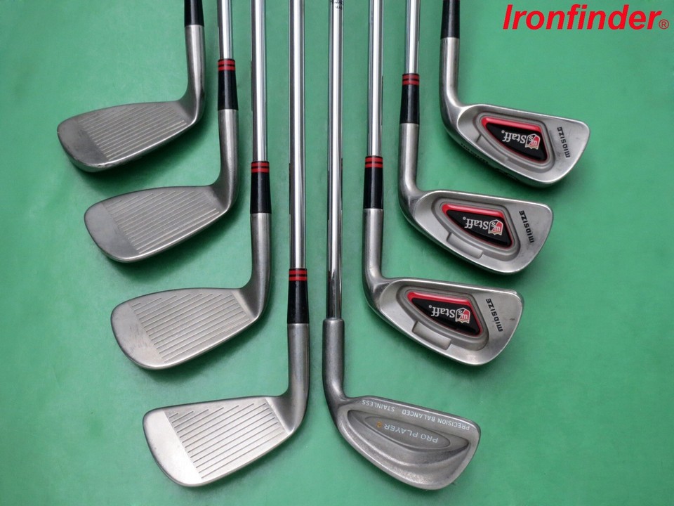 Wilson Staff MIDSIZE Set 3-PW (8 clubs) Steel Firestick 3.5 Shafts Mens ...