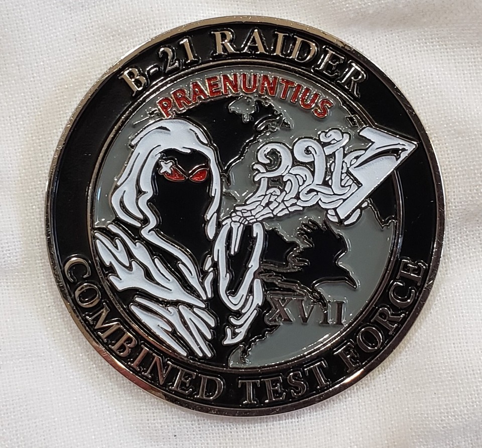 *New* B-21 Raider Stealth Bomber 3 Military Challenge Coins Northrop ...