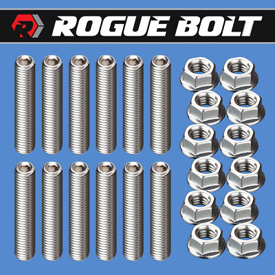 LS1 HEADER STUD KIT BOLTS STAINLESS STEEL LSX LS2 LS3 LS6 LS7 4.8 5.3 6 ...