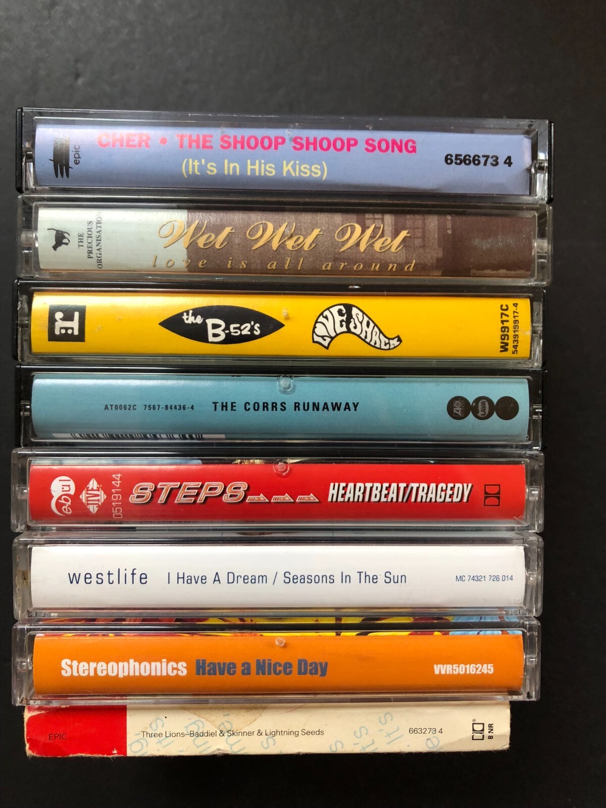 1990's Cassette Tape Singles Bundle / Job Lot x 16 Take That, Westlife ...