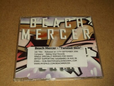 Beach Mercer: Twisted Skin CD Single 3 track promo NM | eBay