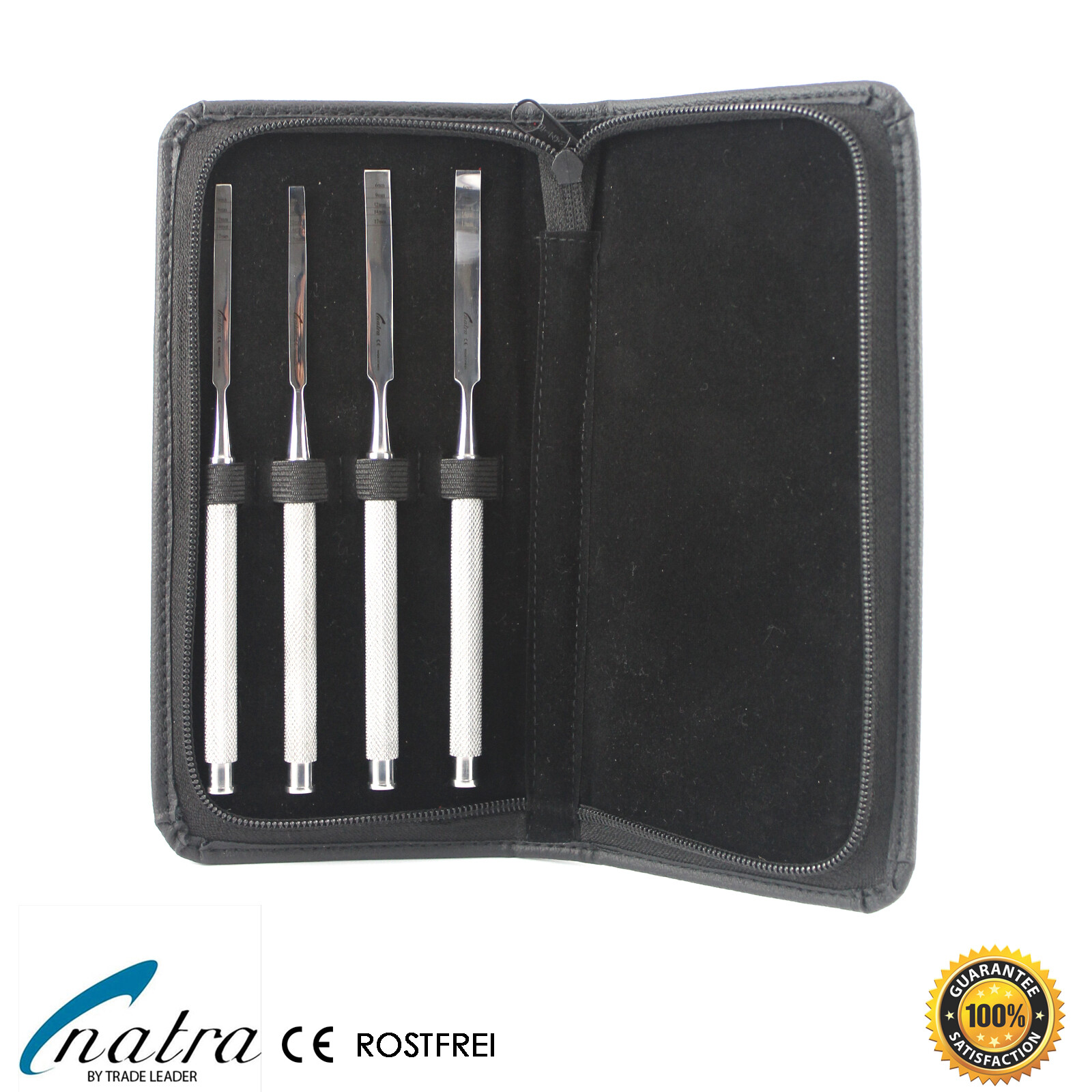 4 Dental Splitting Expanding Surgical Chisels Implat Bone Ridge Chisel ...