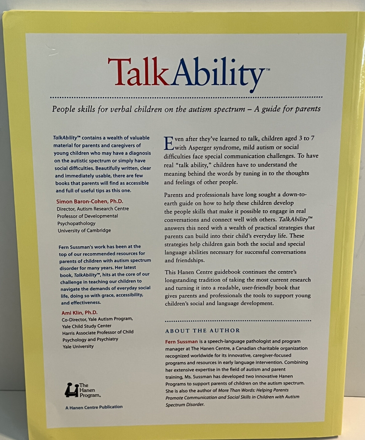 Talkability People Skills for Verbal Children on The Autism Spectrum a ...