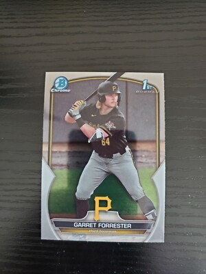 Garret Forrester - 2023 Bowman Draft Chrome Prospect 1st Bowman Base ...