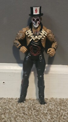 wwe PAPA SHANGO HAT BONES CLASSIC SUPERSTARS SERIES 9 figure JAKKS ...