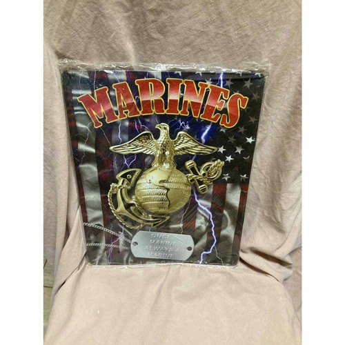 Marines Once A Marine Always A Marine Metal Sign | eBay