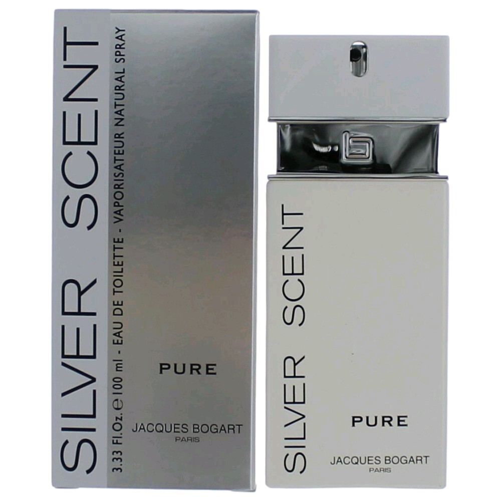 Silver Scent Pure by Jacques Bogart, 3.4 oz EDT Spray for Men | eBay