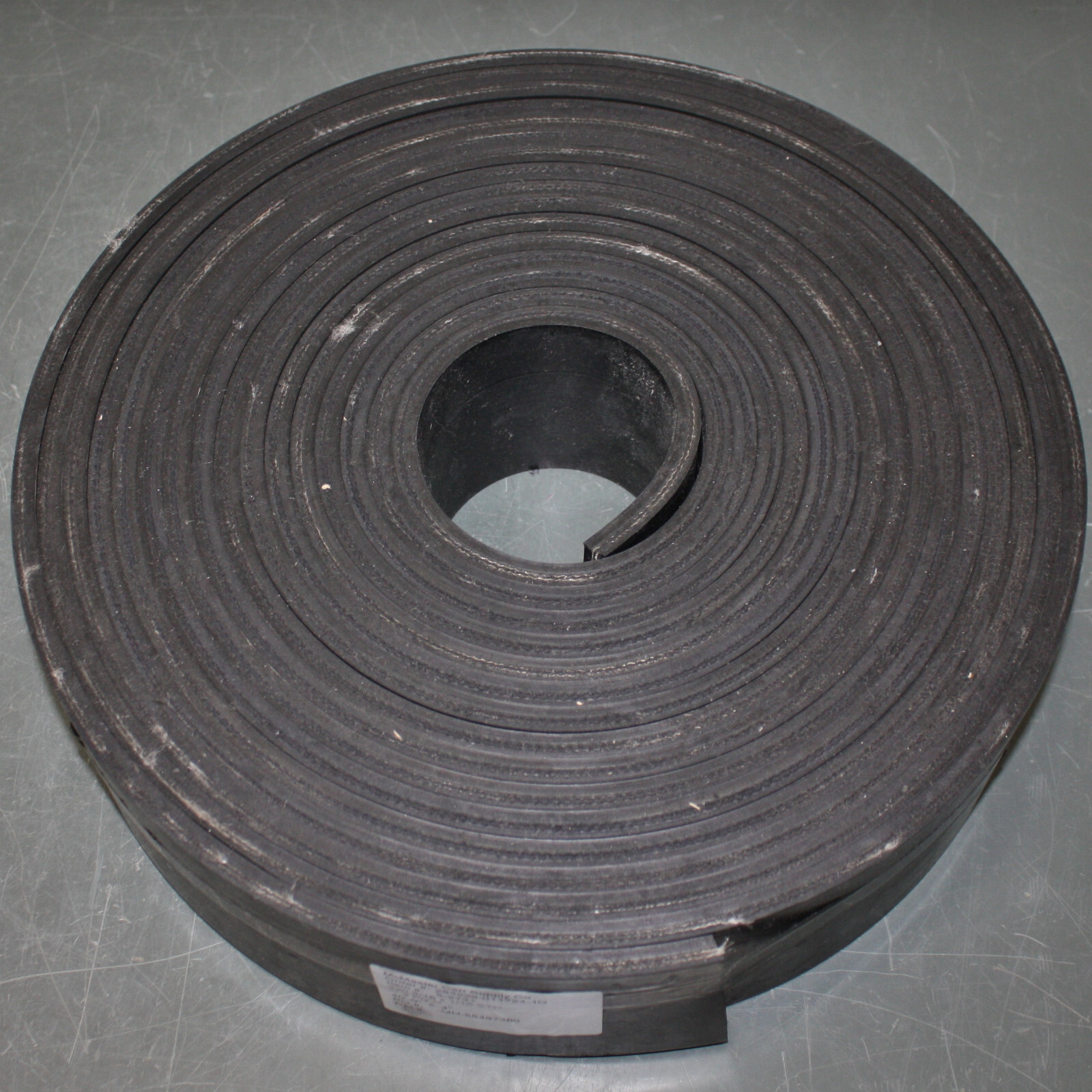 McMaster Carr Roller Bed Conveyor Belt 5-2731, 4" x 40ft x 0.360", 2 ...