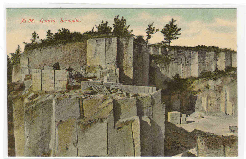 Rock Quarry Bermuda 1910c postcard | eBay