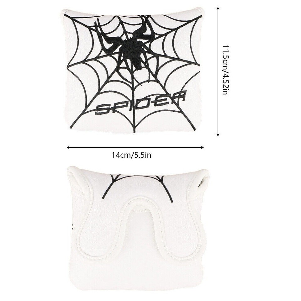 New Spider Golf Square Mallet Putter Head Cover Magnet for Center Shaft ...