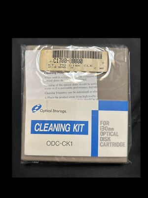 Optical Storage Cleaning Kit ODC-CK1 for 130mm Rewritable Optical Disk ...